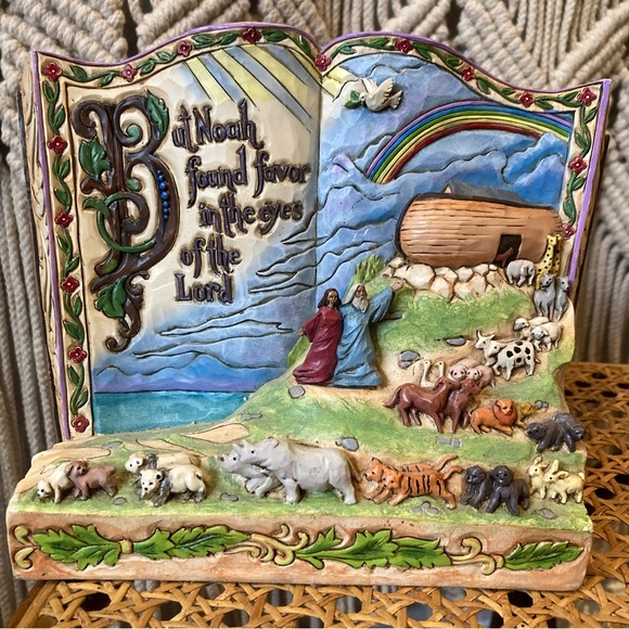 Jim Shore | Art | Jim Shore Walk Faithfully With God Noahs Ark ...